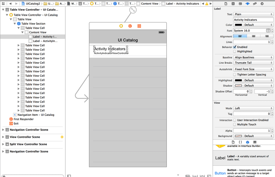 Swiftのお勉強にUICatalogをまねぶ 2(UIActivityIndicatorView) | とのログ