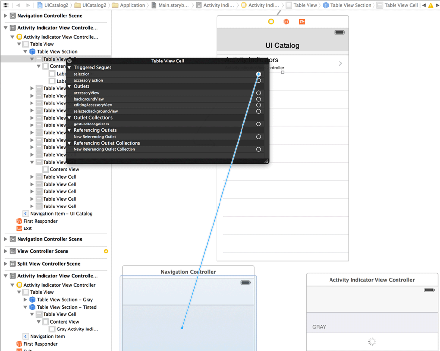 Swiftのお勉強にUICatalogをまねぶ 2(UIActivityIndicatorView) | とのログ
